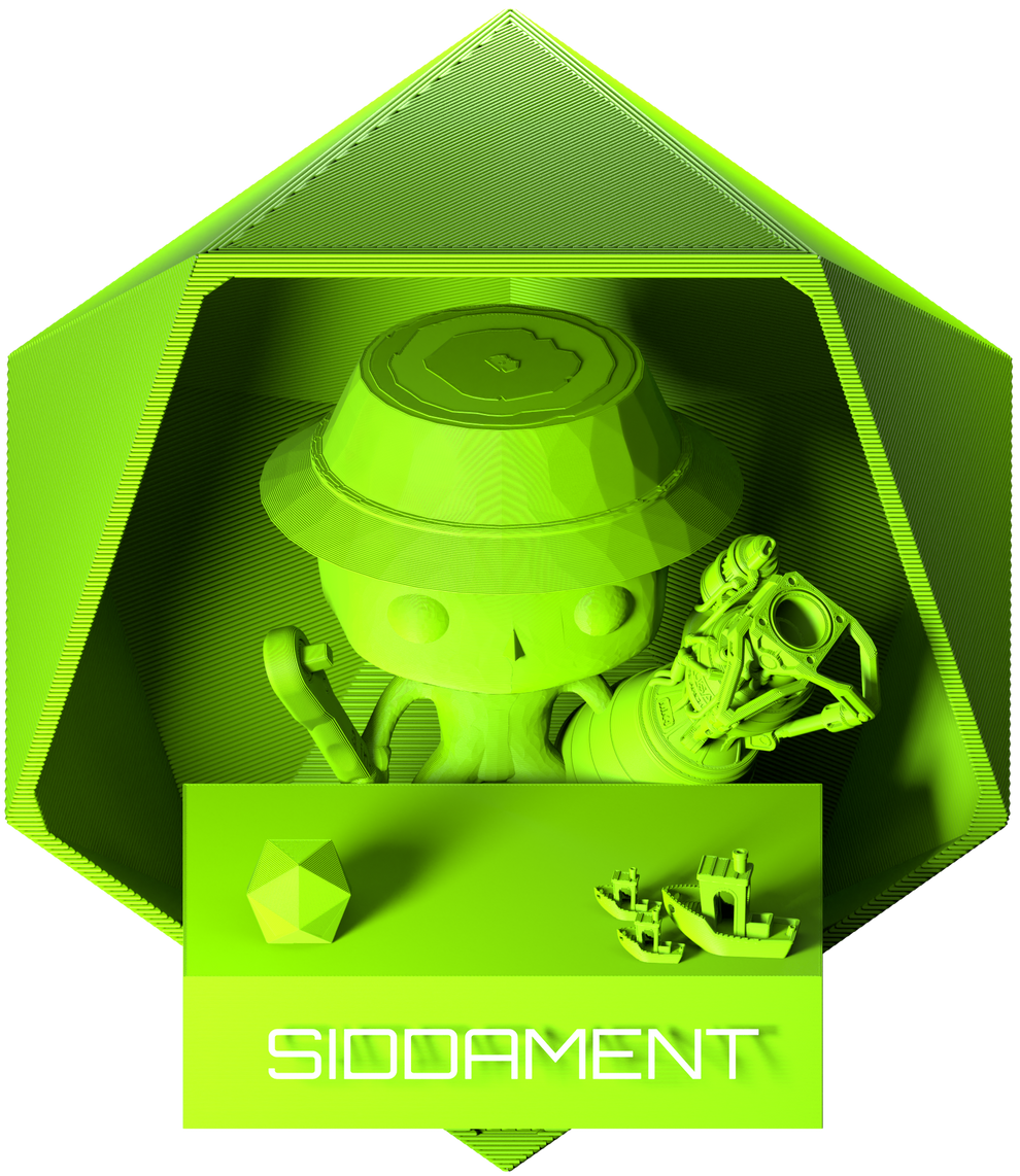 Matte Hyper Lime Green PLA – SIDDAMENT