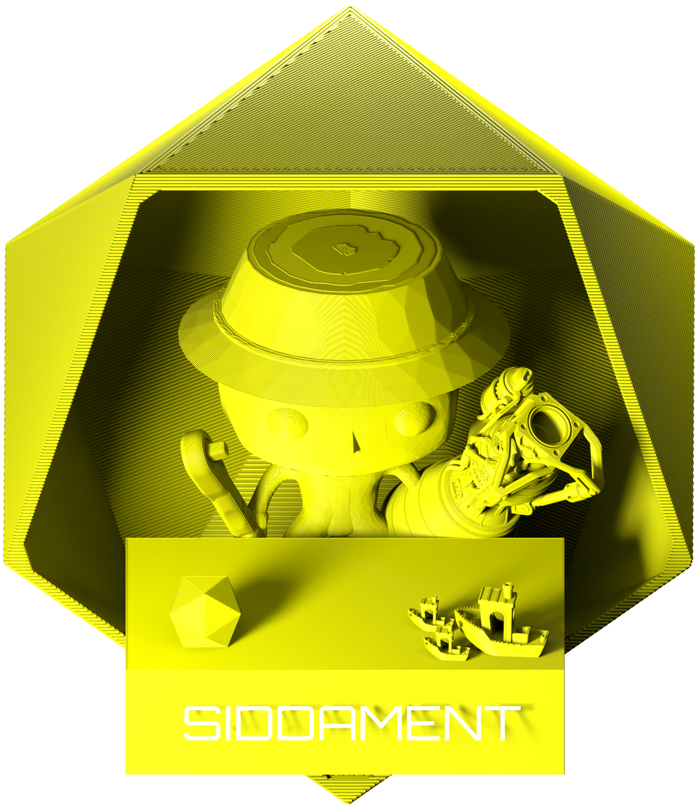 Matte Pure Yellow PLA – SIDDAMENT
