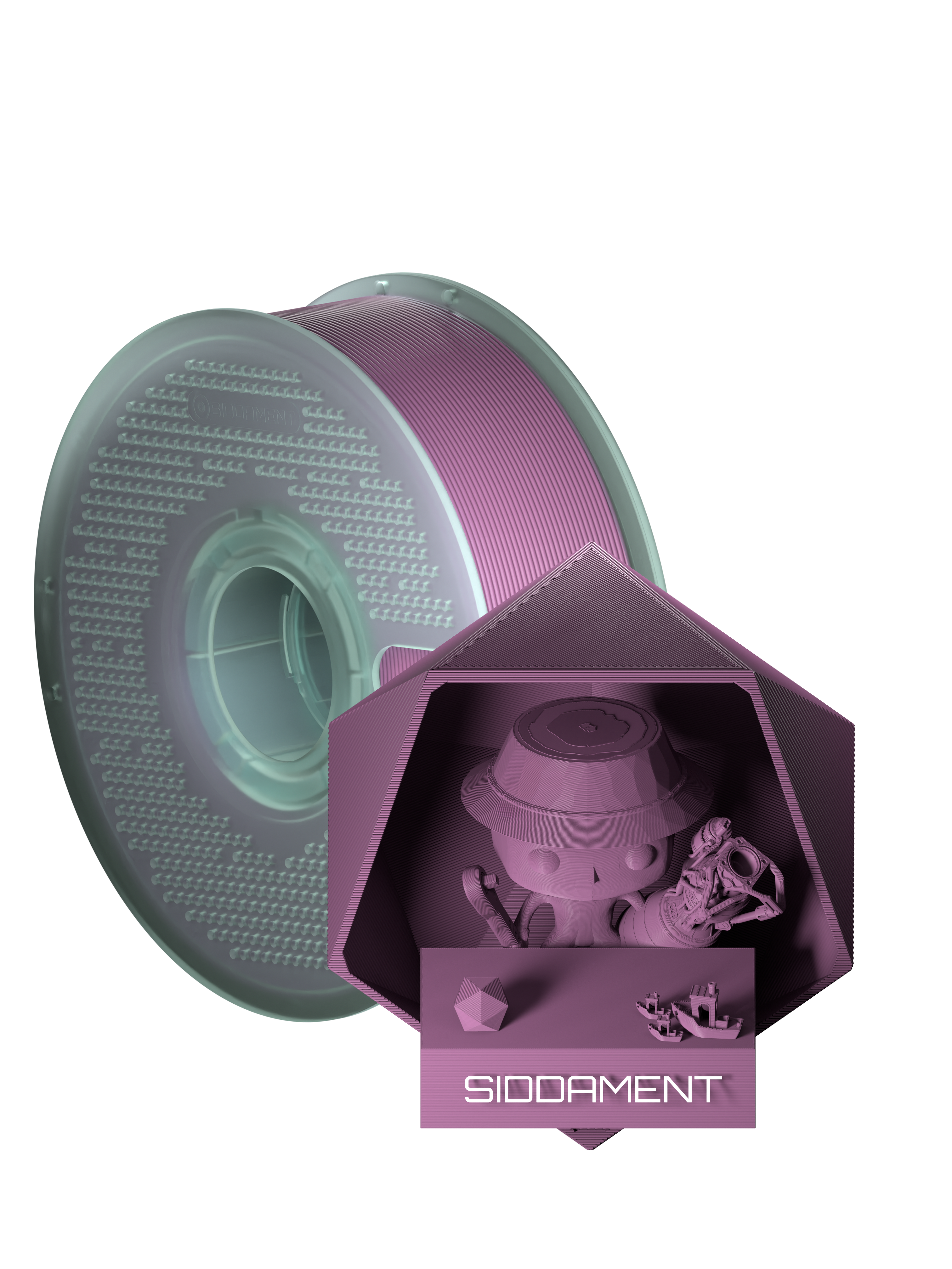 Matte Dirty Purple PLA V2 | Siddament Australia – SIDDAMENT