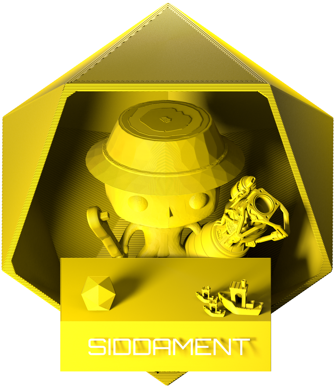 Matte Golden Yellow PLA – SIDDAMENT