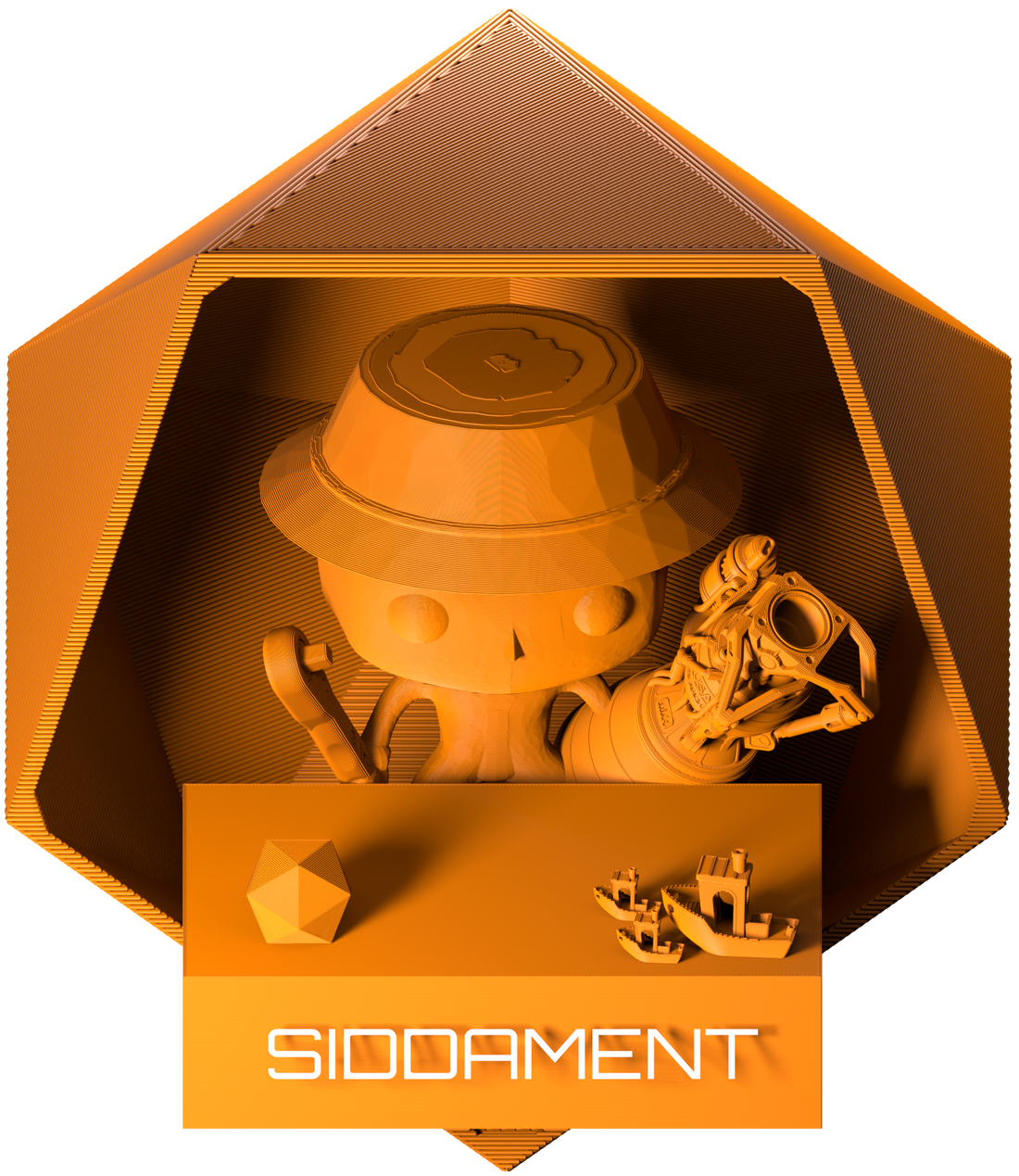 Matte Fire Orange PLA – SIDDAMENT