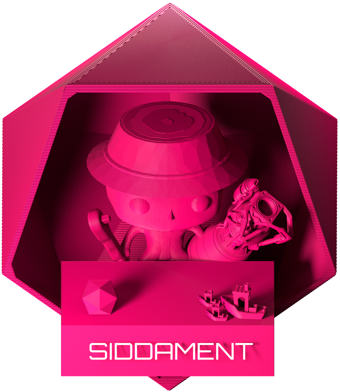 Matte Hyper Pink PLA – SIDDAMENT