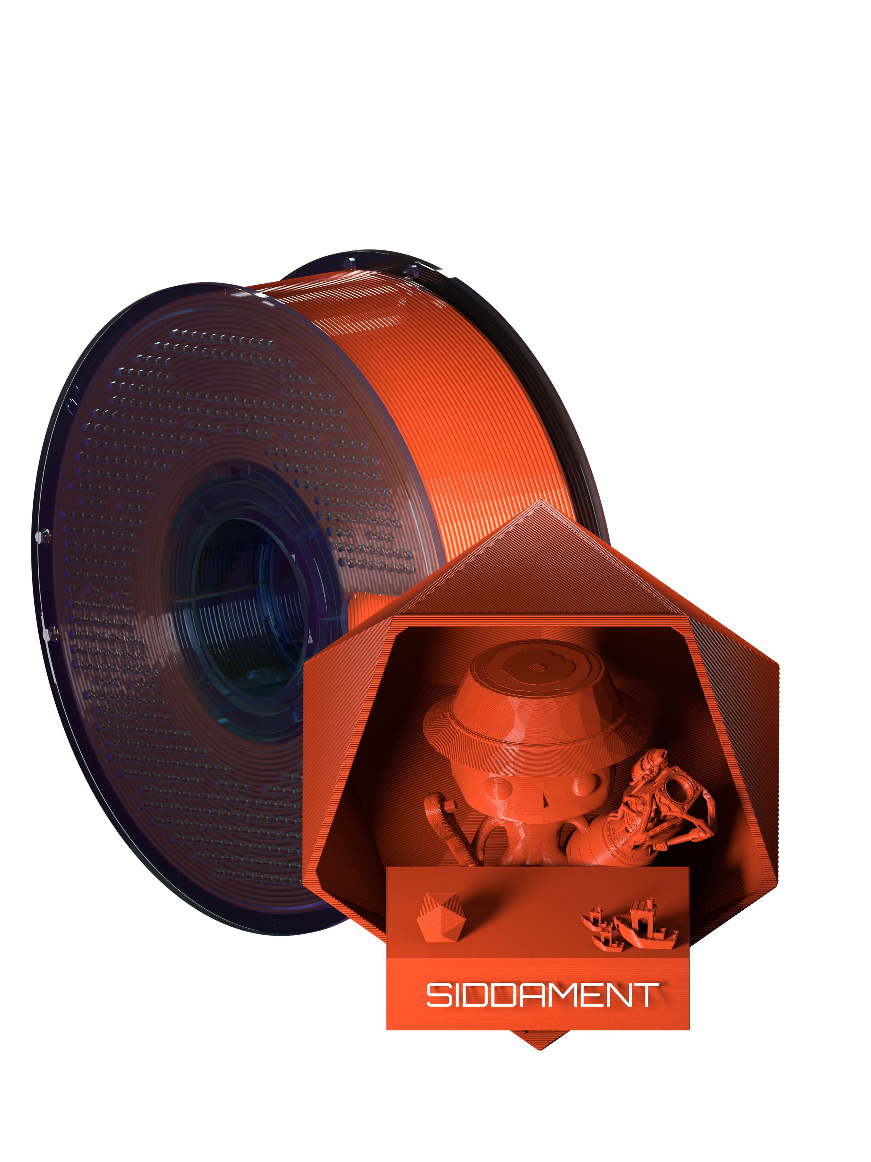 Fluro Red PETG V2 | Siddament Australia – SIDDAMENT