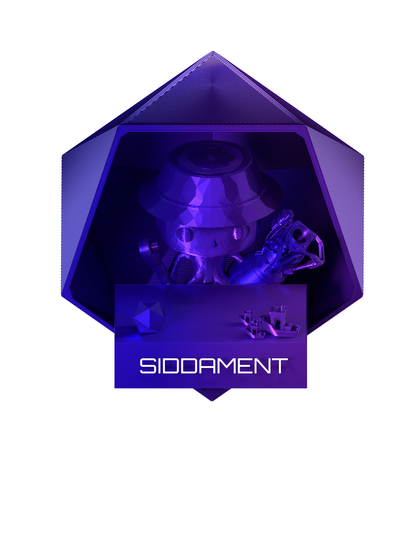 Dual Colour PLA Blue/Purple – SIDDAMENT