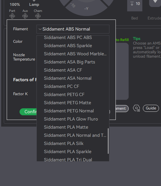 SIDDAMENT Slicer Profiles | Optimised 3D Printing Settings for PLA, AB