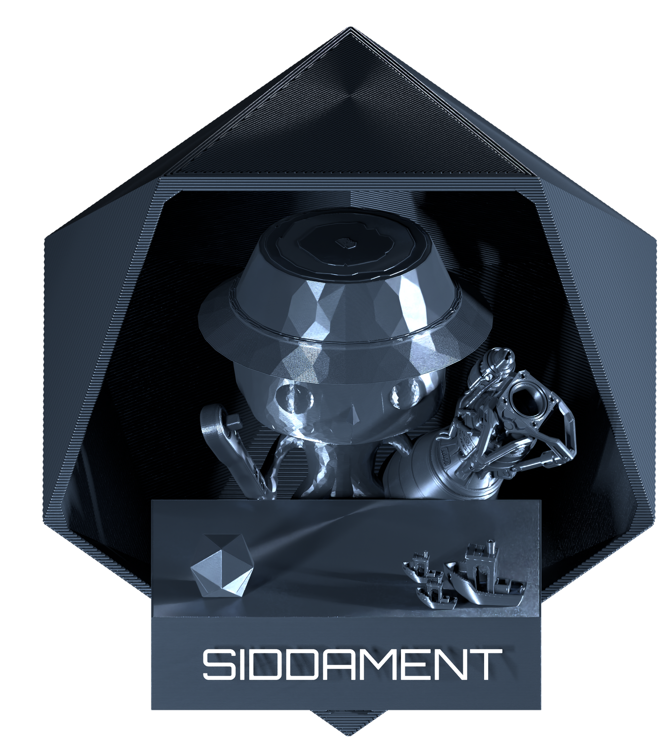 Silk Chrome PLA – SIDDAMENT