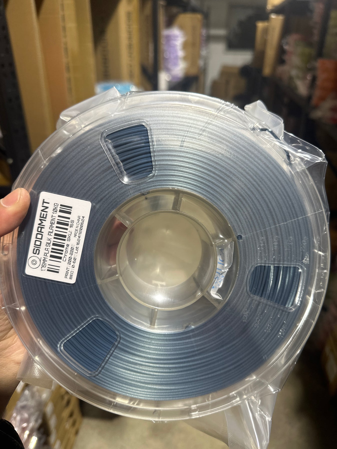Silk Chrome PLA – SIDDAMENT