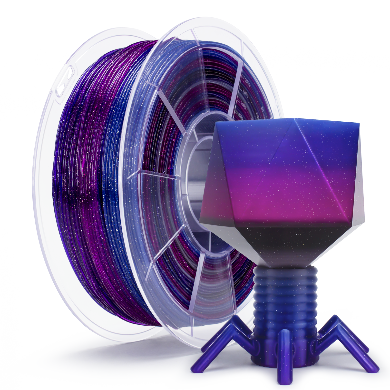 Galaxy Sparkle Gradient PLA | Siddament Australia – SIDDAMENT