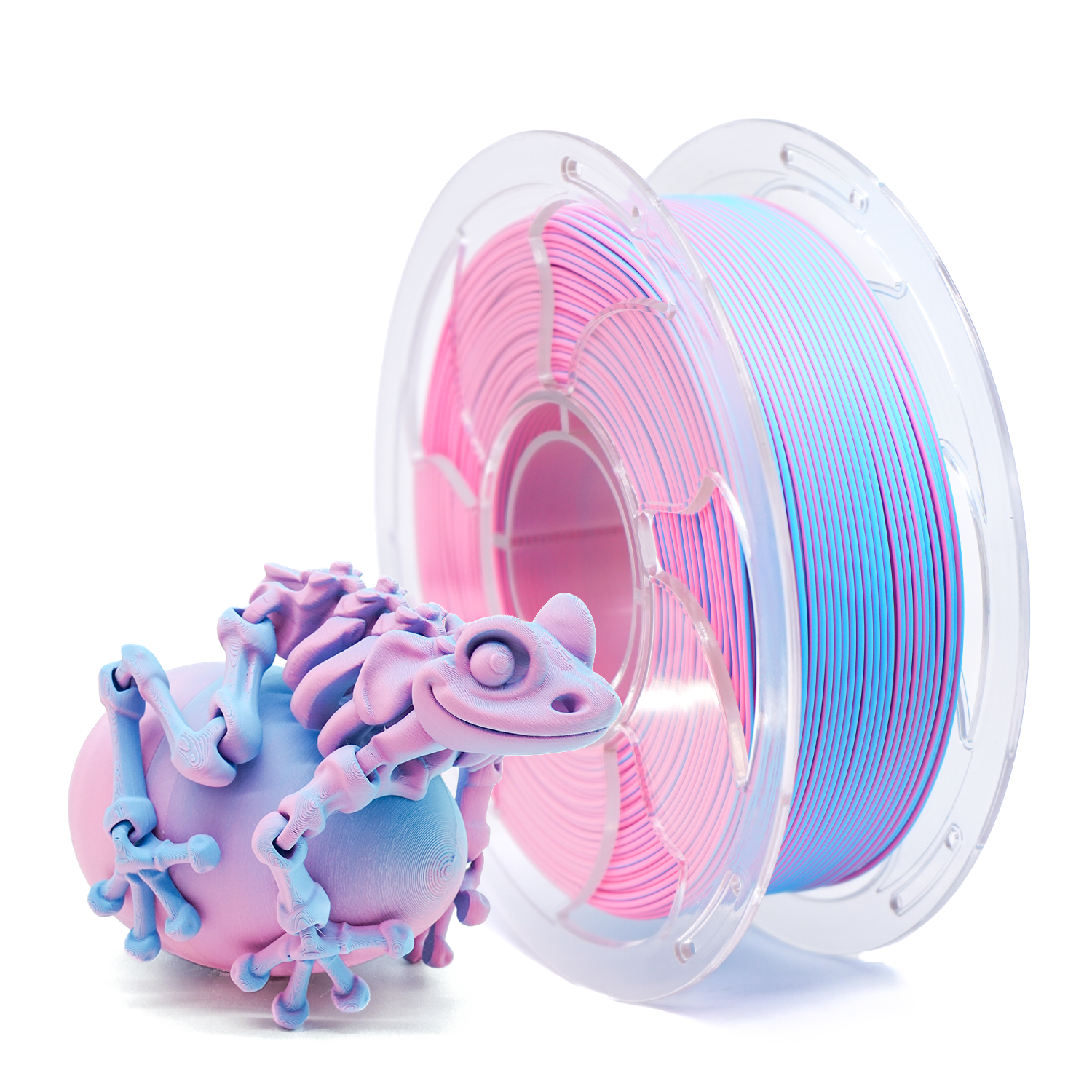 Matte Pink/Sky Blue Dual colour PLA – SIDDAMENT