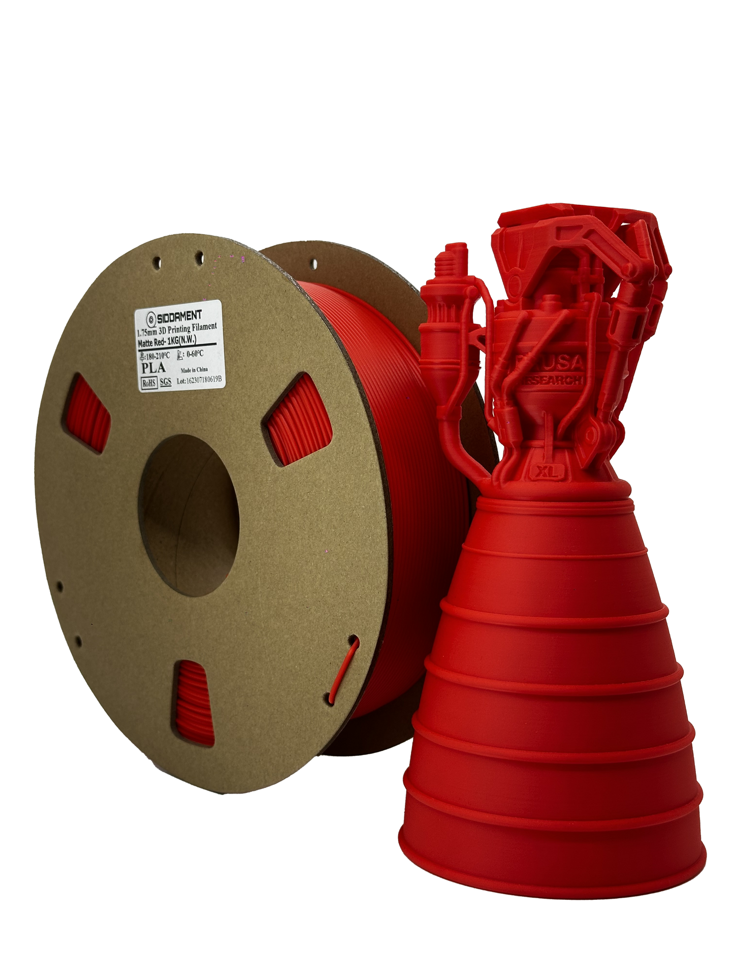 Matte Red PLA – SIDDAMENT