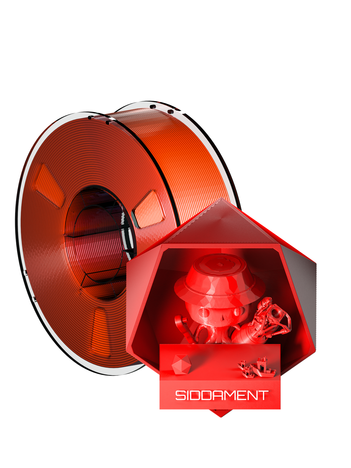 Red PLA – SIDDAMENT