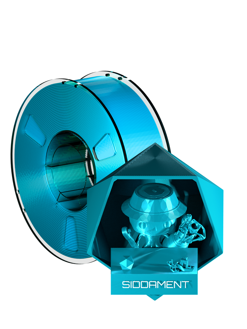 Silk Light Blue PLA – SIDDAMENT