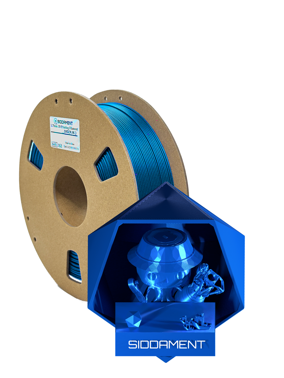 Silk Blue PLA – SIDDAMENT