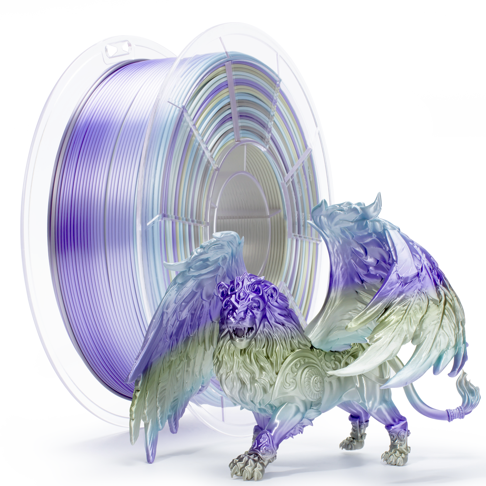 Steel Violet Silk Gradient PLA | Siddament Australia – SIDDAMENT