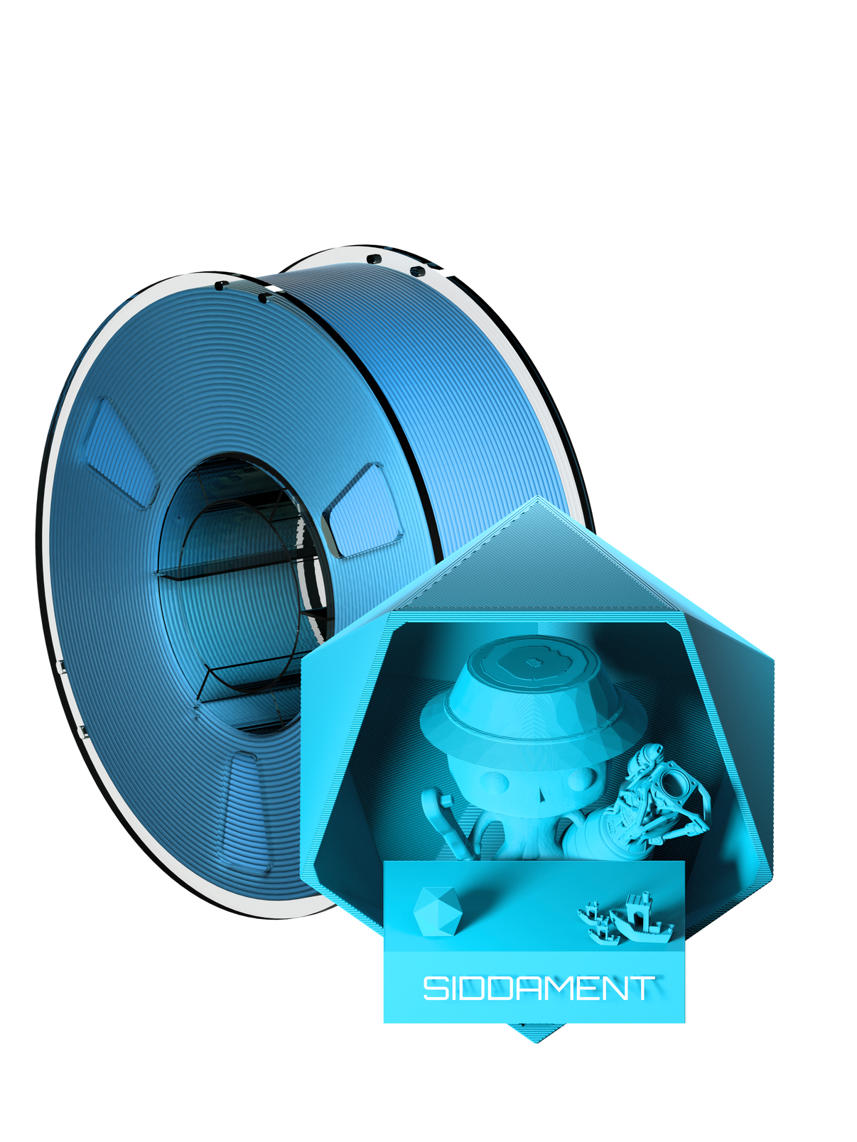 Sky Blue ABS Glass Fiber (GF) (darker) – SIDDAMENT