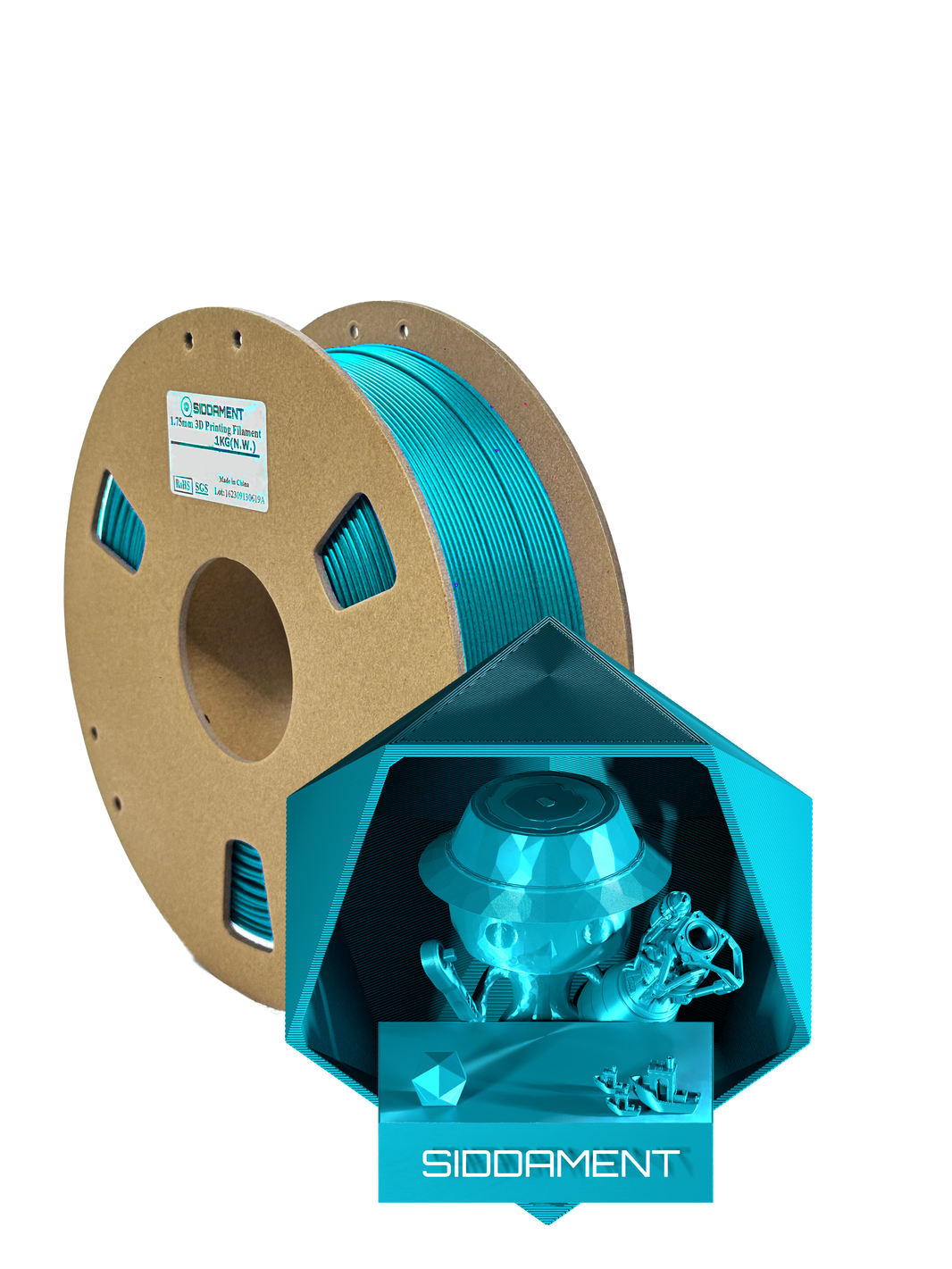 Silk PLA 1.75mm 3D Printer Filament – SIDDAMENT
