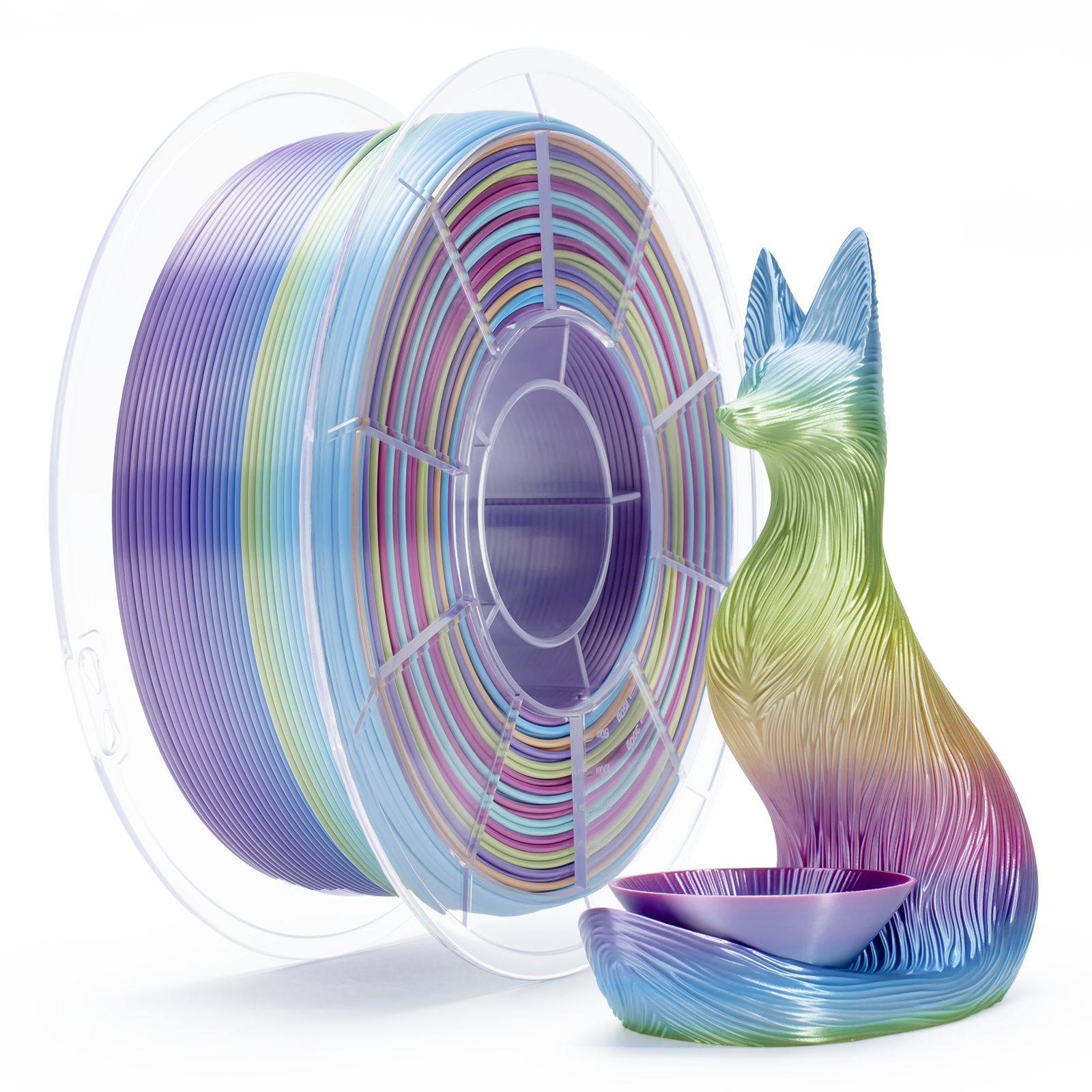 Iridescent Prism Silk Gradient PLA | Siddament Australia – SIDDAMENT