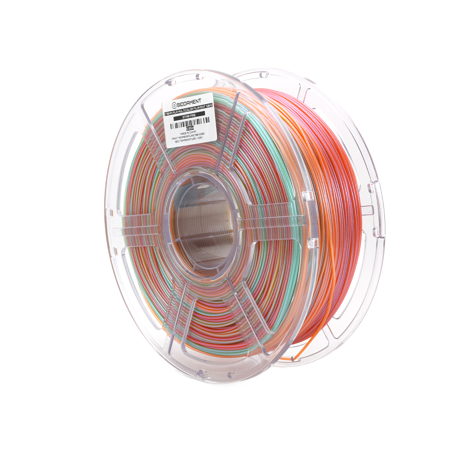 Crushed Star Fire Gradient PLA – SIDDAMENT