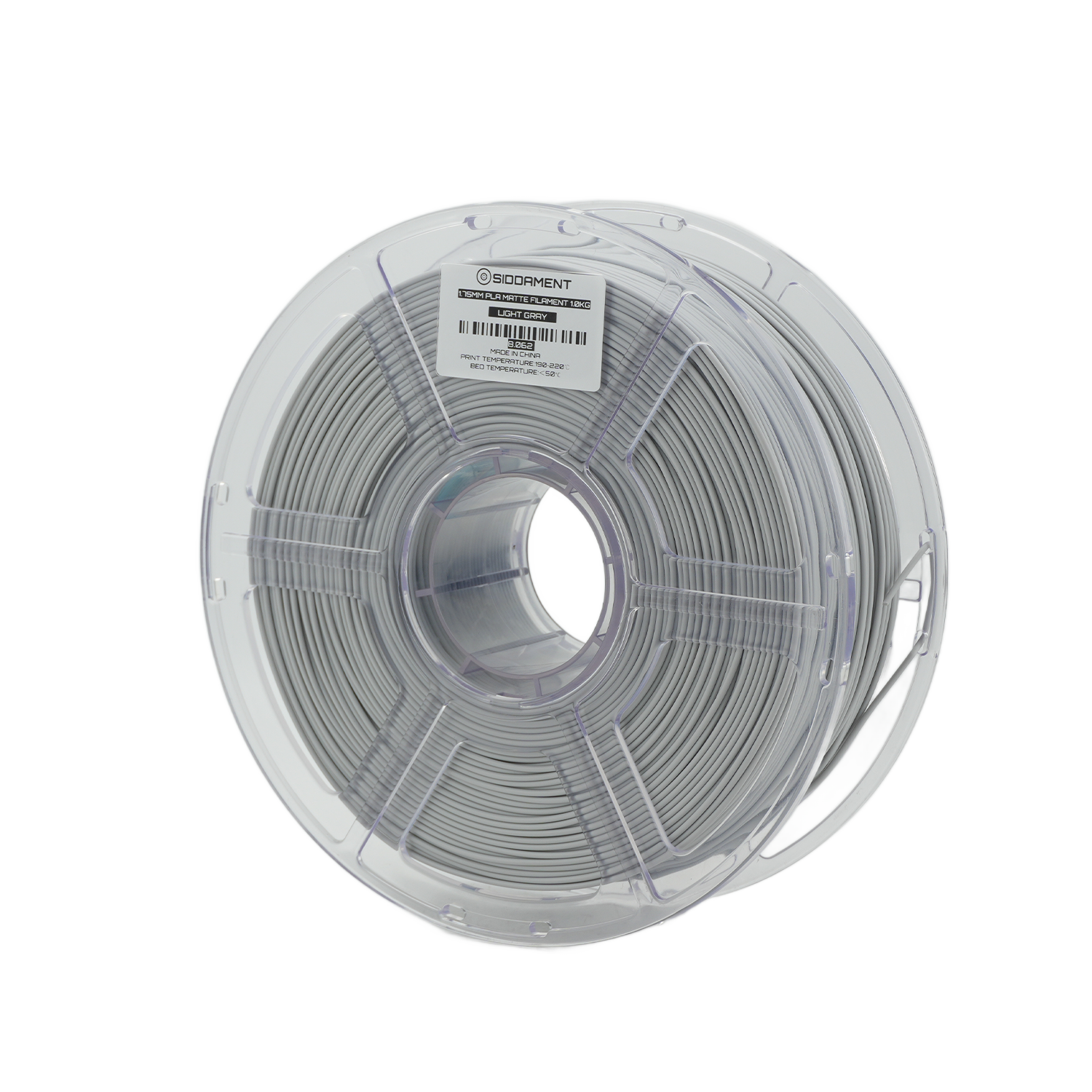 PLA Matte Light Gray V3 – SIDDAMENT