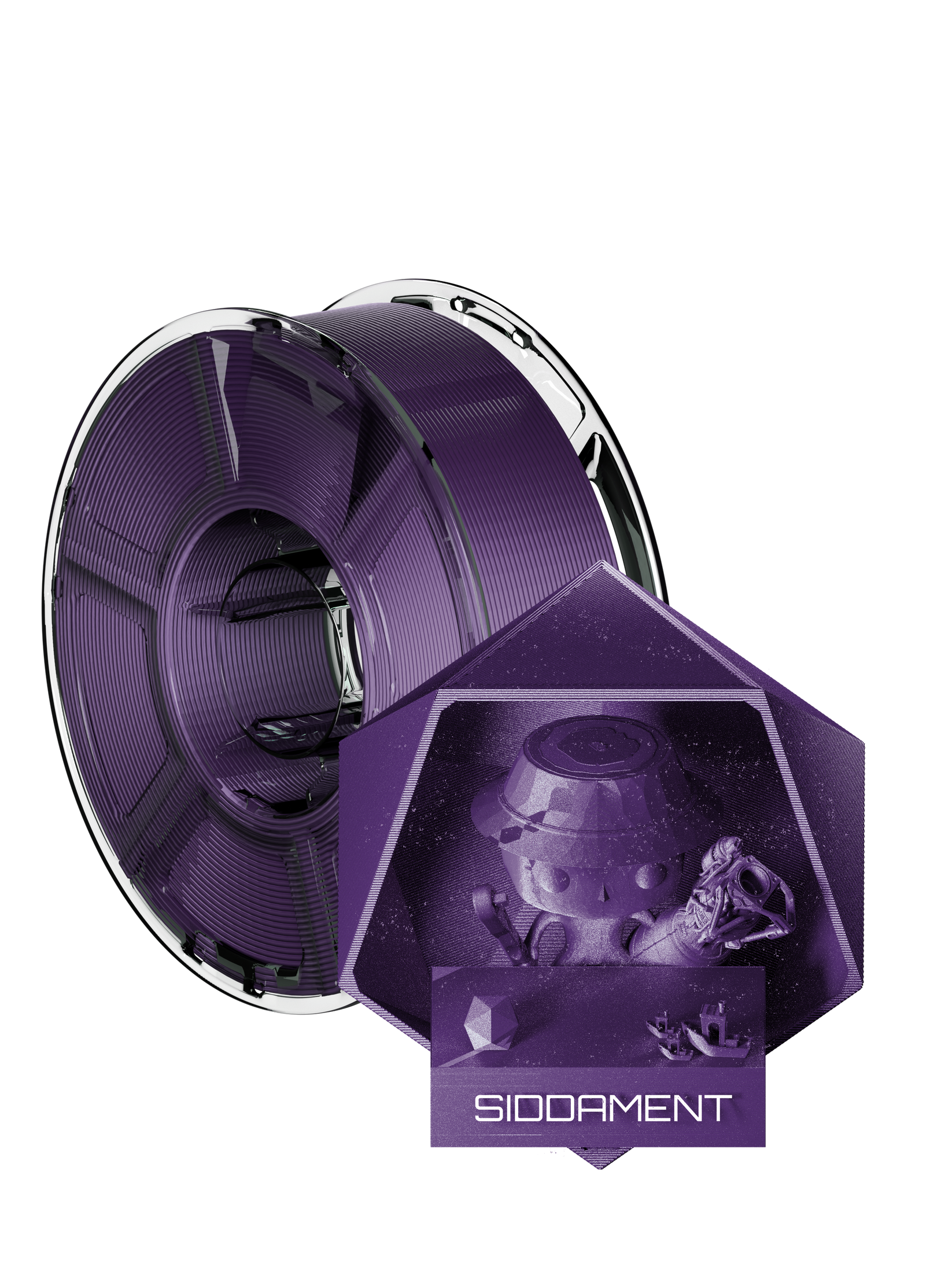 Galaxy Purple PLA Pro Sparkle – SIDDAMENT