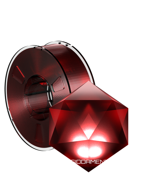 Translucent Blood Red PETG – SIDDAMENT